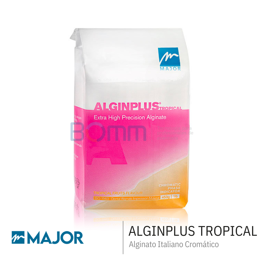 Alginplus Tropical | Alginato cromático lento – Comercial Bomm Ltda